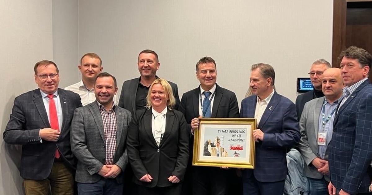 Piotr Duda spotkał się z członkami KM NSZZ „Solidarność” przy Porcie ...