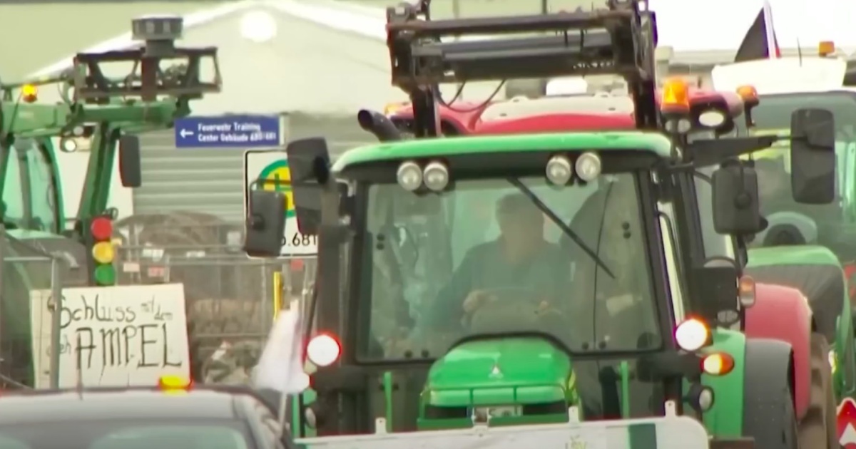 Niemieccy rolnicy chcieli zablokować przejście graniczne z Polską