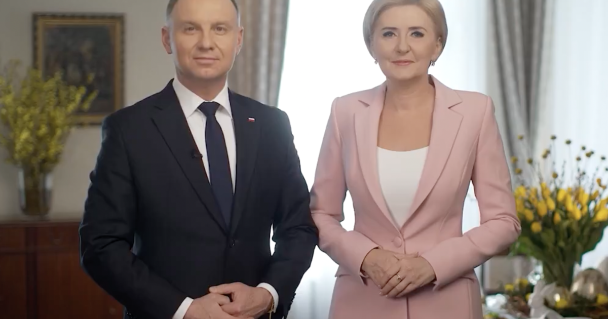 "Wesołego Alleluja". Wielkanocne życzenia od pary prezydenckiej