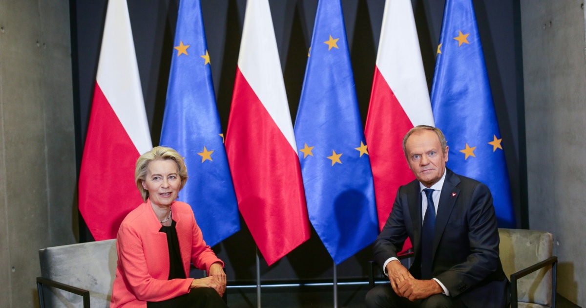 Wizyta Ursuli von der Leyen w Polsce. „To są jakieś jaja” [WIDEO]