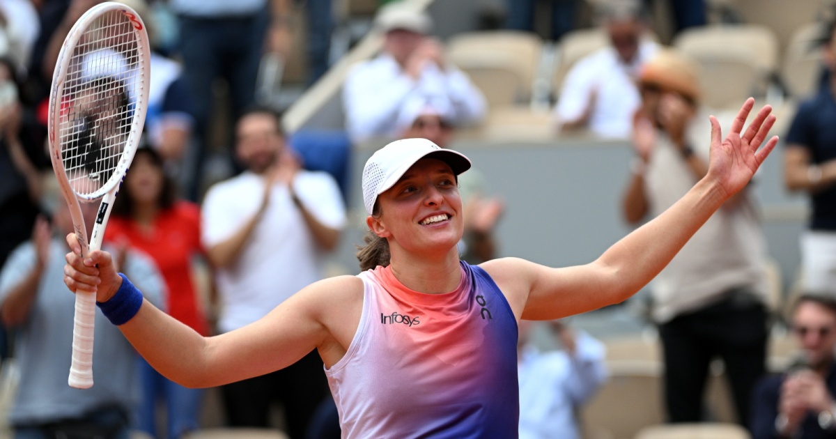 Iga Świątek w finale turnieju Rolanda Garrosa!