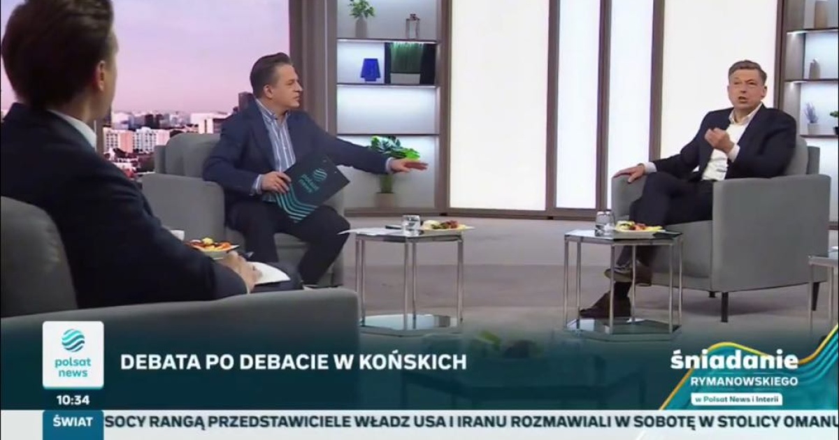Po tym pytaniu polityk KO przestał się uśmiechać. "Wyborcy dowiedzą się w swoim czasie"