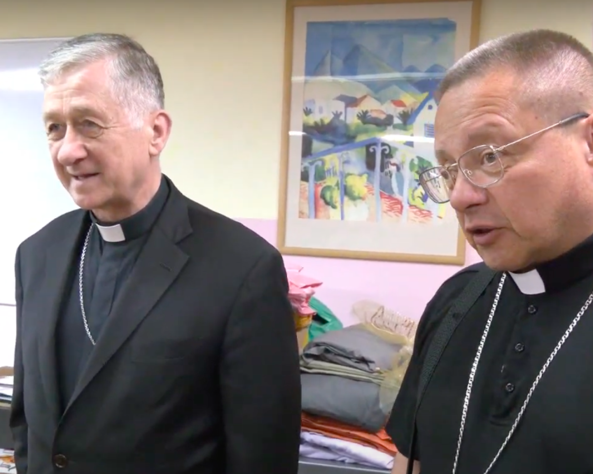 Amerykański kardynał odwiedził Łódź, by zobaczyć jak Kościół pomaga ...