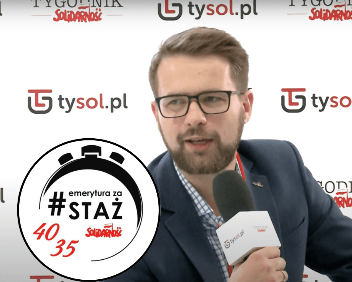 Konrad Wernicki: Emerytury stażowe – Solidarność mówi „sprawdzam”